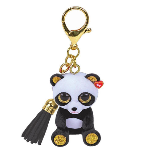 Ty Mini Boos Bamboo Panda Keychain - Play Time Toy Shop