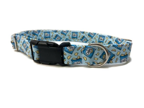 Potato chip dog collar | muttstuffnc