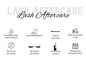 lash extension policy