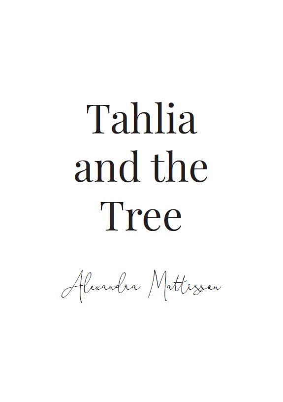 Alexandra Mattisson | Tahlia and the Tree
