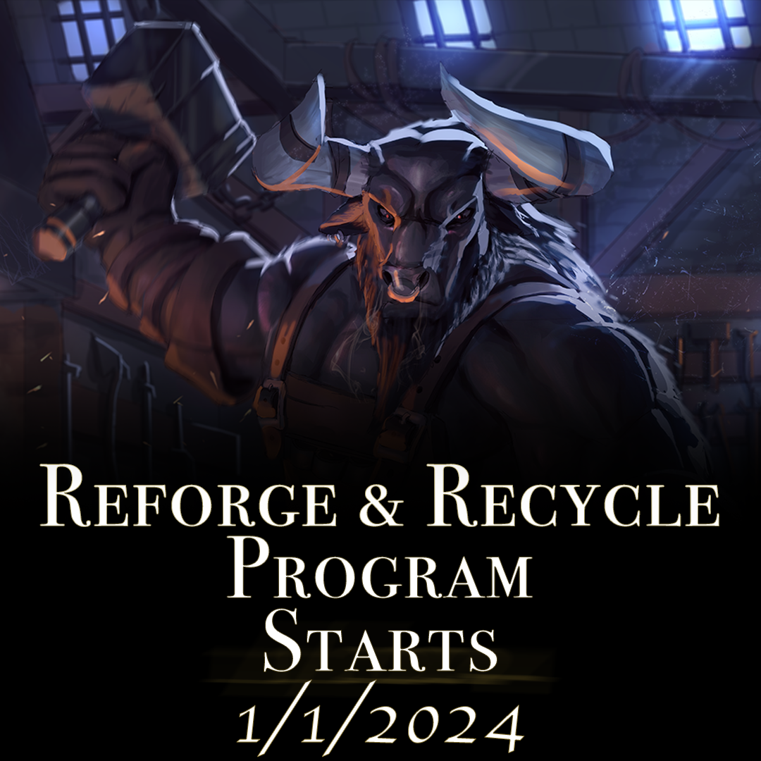 Introducing Our New Card Trade-in Program: Reforge & Recycle!