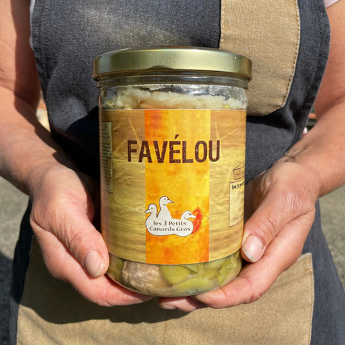 Favélou 380g-700g cassoulet aux fèves | 3petitscanardsgras
