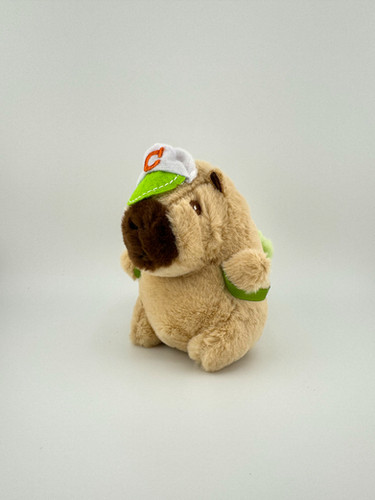 Capy Beige Tennis Backpack Keychain | Capy Charms