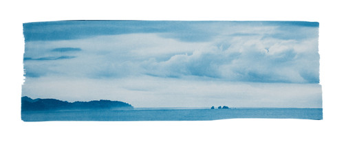 "Uvita beach" Original Cyanotype | Kyano Studio