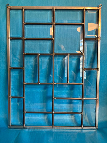 Clear bevel panel | Zen Stained Glass