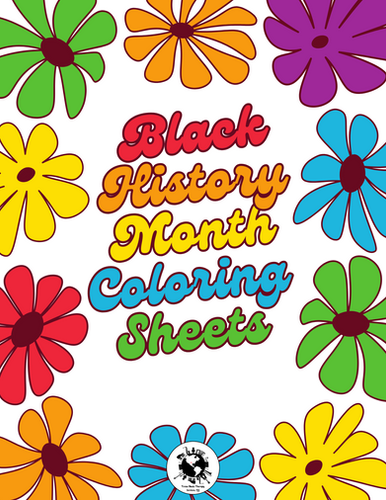 Black History Month Music Coloring Sheets | Texas Music Therapy Services