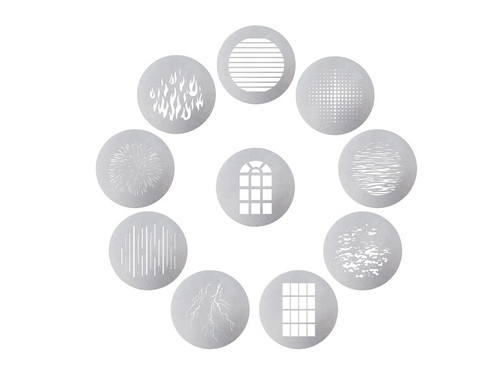 Aputure Spotlight 10-Piece Gobo Kit | Sun Snap Studio