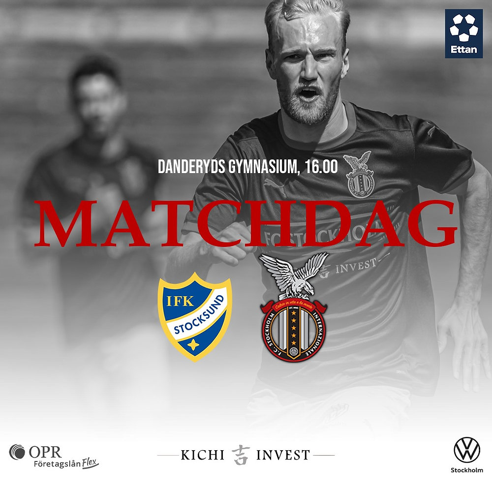 Inför IFK Stocksund - FC Stockholm