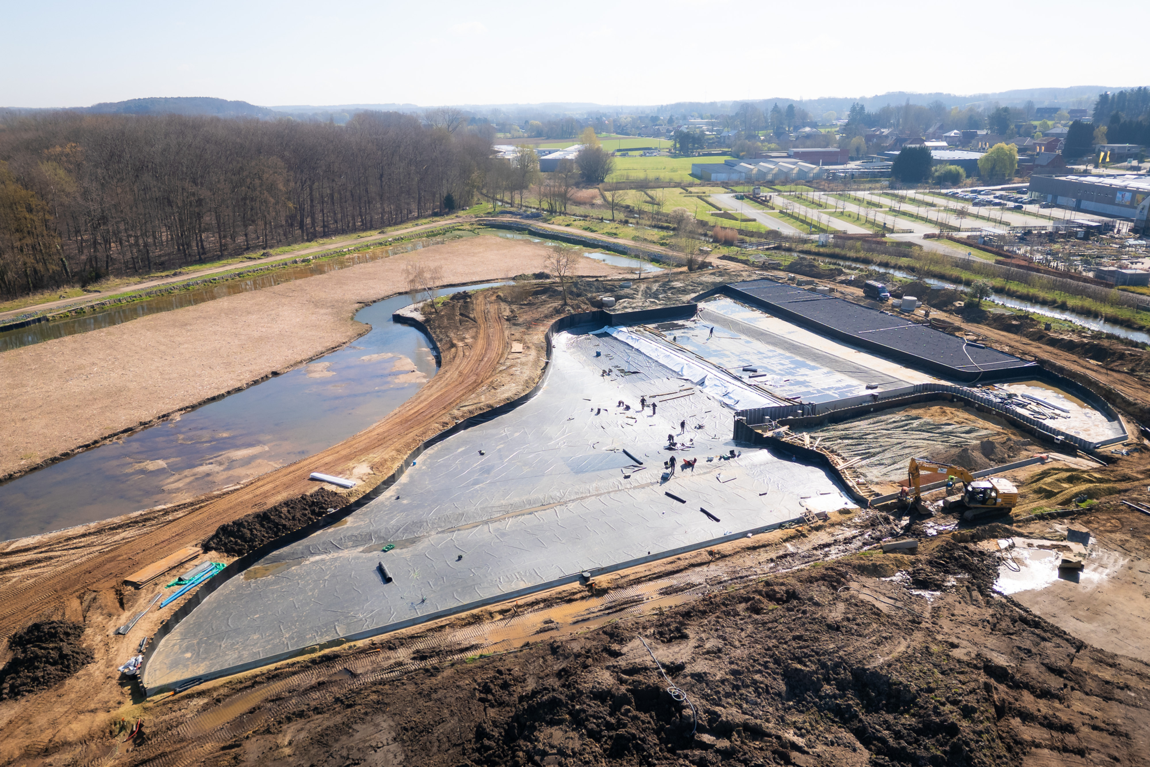 Project Ecoworks-Park Schoonhoven Stad Aarschot | Sealtec Waterproofing