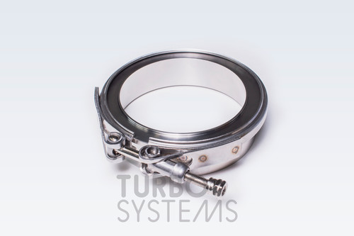 4" inch stainless steel V-Band clamp | TurboSystems