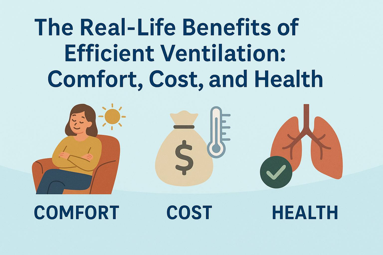 Efficient Home Ventilation: Comfort, Cost, Health
