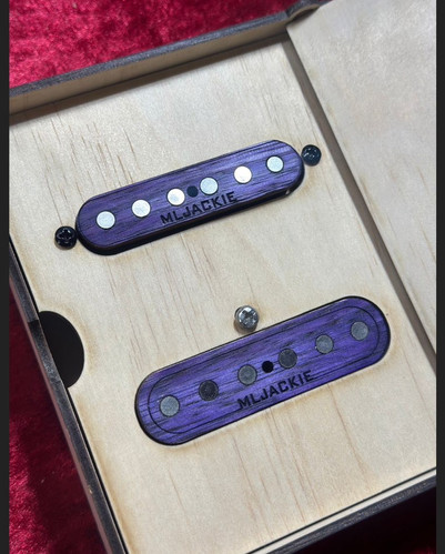 Tele style wooden bobbin pickups | mljackie