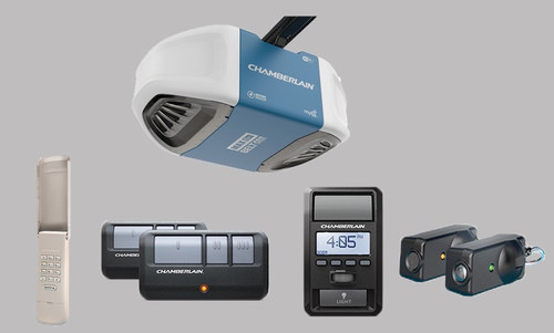 Chamberlain B970 Opener w/ Battery Backup & MAX Lifting Power ...