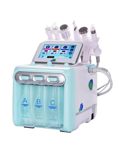 7 in 1 Hydra Facial Machine for Salons Professional Makeup Vanities ...