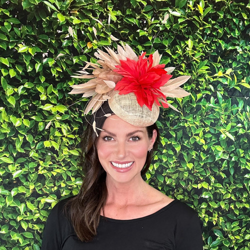 Ruby : Kentucky Derby Fascinator | fascinatedesigns