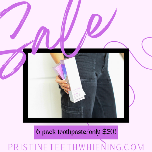 Sweet mint whitening toothpaste: 6 pack | pristineteeth