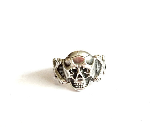 WW2 German silver skull ring | Totenkopfrings store