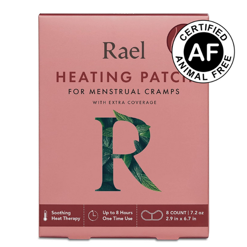 Rael Natural Herbal Heating Patches (Extra Coverage) | Pill Clarity