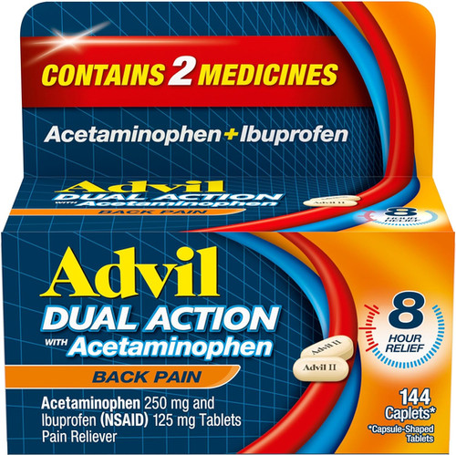 Advil Dual Action Back Pain | Pill Clarity