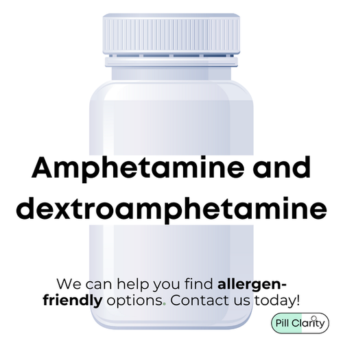 Amphetamine and dextroamphetamine | Pill Clarity
