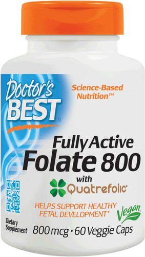 Doctor's Best Fully Active Folate | Pill Clarity