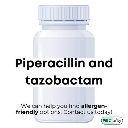 Piperacillin and tazobactam | Pill Clarity
