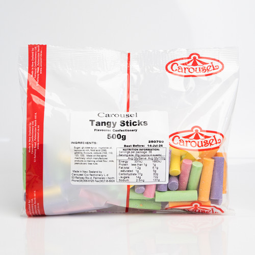 Tangy Sticks Multi Coloured - 500g | Carousel Online