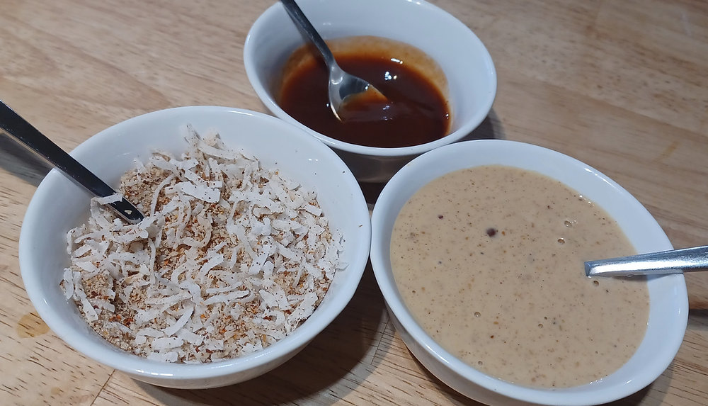 Three Indonesian Condiments