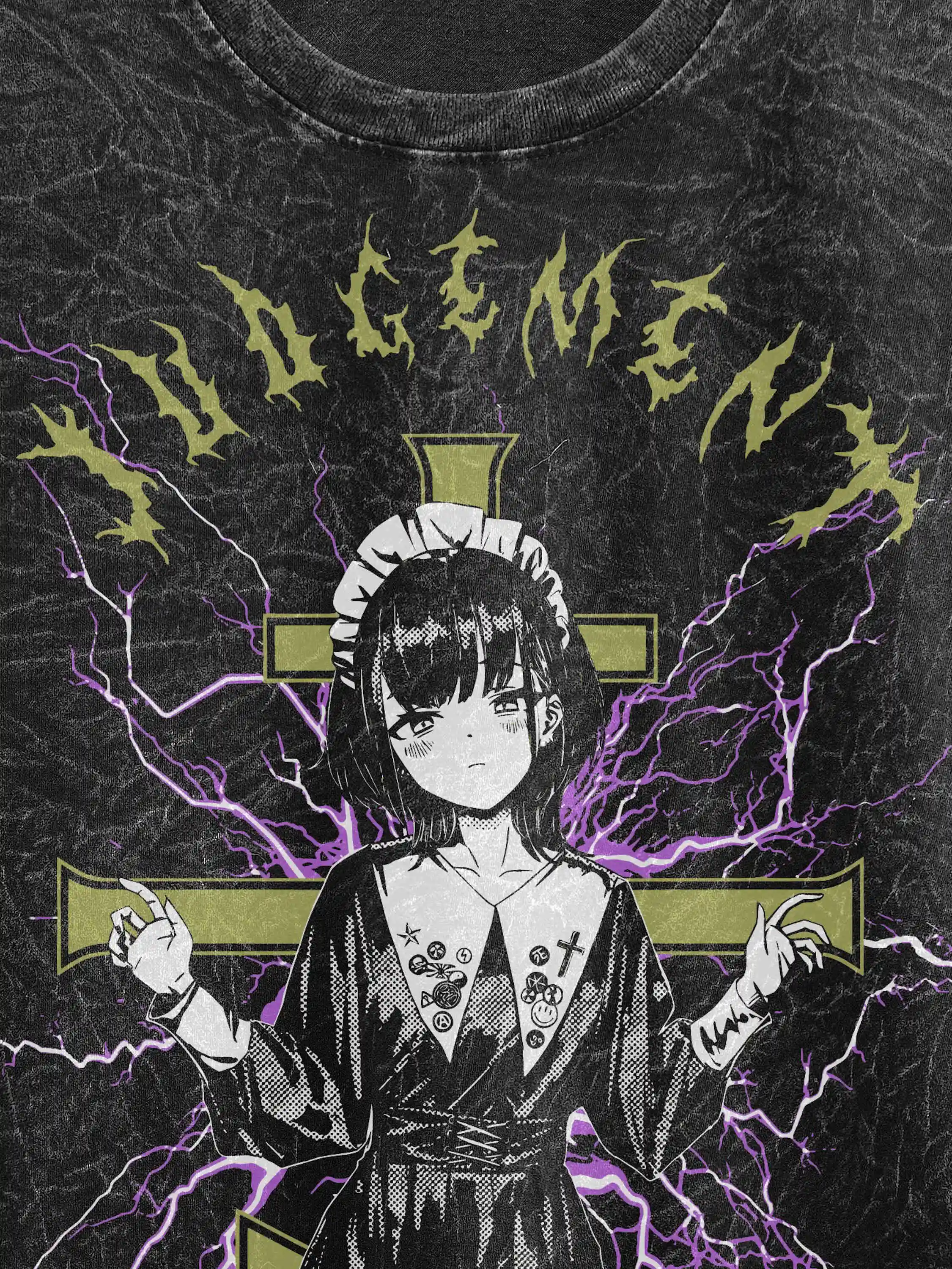 Judgement Oversized T-shirt | Drip Fusion