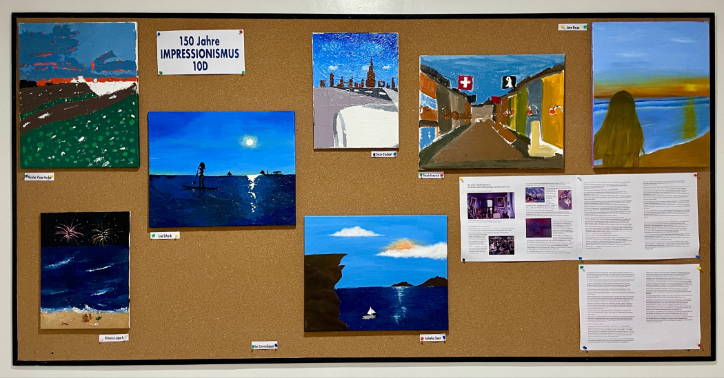 Art Class of 10D: 150 Years of Impressionism
