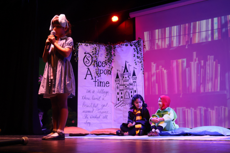 Grade 1 Students Showcase "How We Express Ourselves"