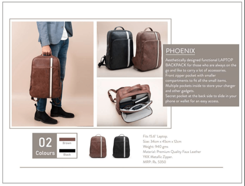 PHOENIX LAPTOP BACKPACK | Corporate Gifting So