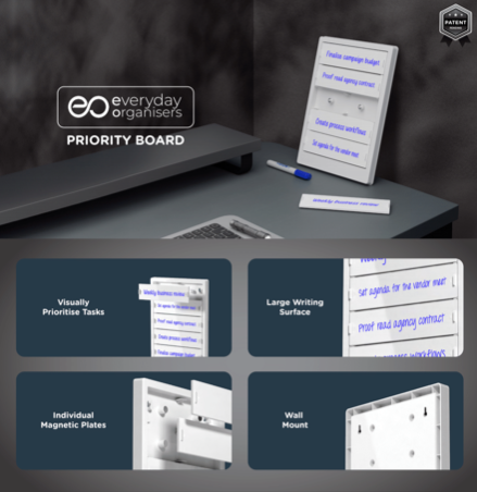 Everyday Organisers - PRIORITY BOARD | Cinnamonn
