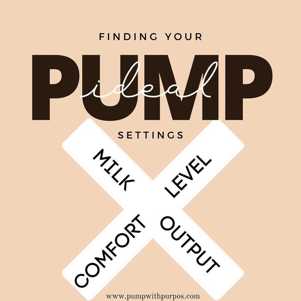 Finding your ideal pump settings | Pump with Purpose