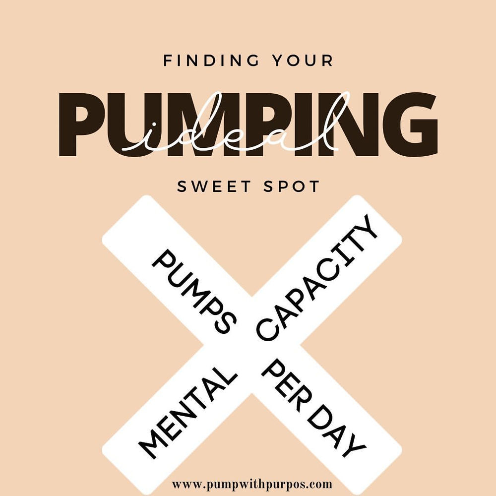 Finding your pumping sweet spot | Pump with Purpose