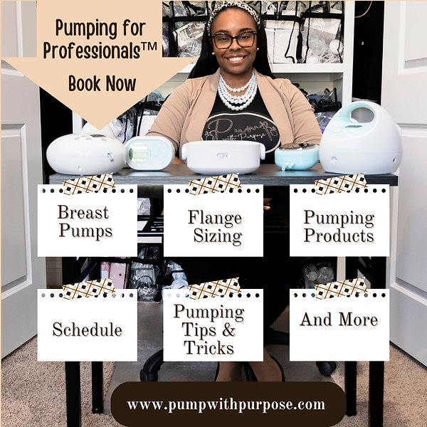 Pumping for Professionals | Pump with Purpose