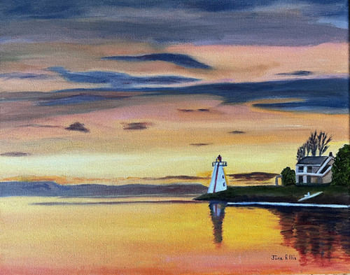 Sunset Glow | June Ellis Artist