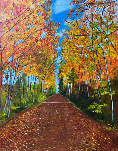 Lane Through the Woods | June Ellis Artist