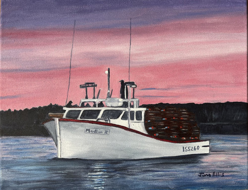 Setting Day | June Ellis Artist