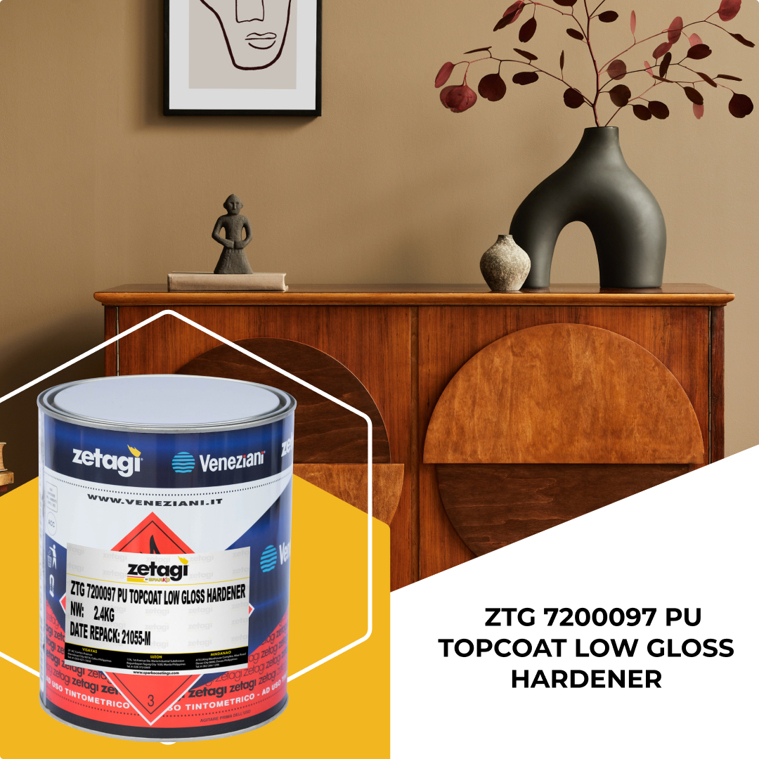 Hardener - ZTG POLYURETHANE TOPCOAT LOW GLOSS HARDENER