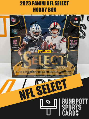 2023 Panini NFL Select Hobby Box | Ruhrpott Sports Cards