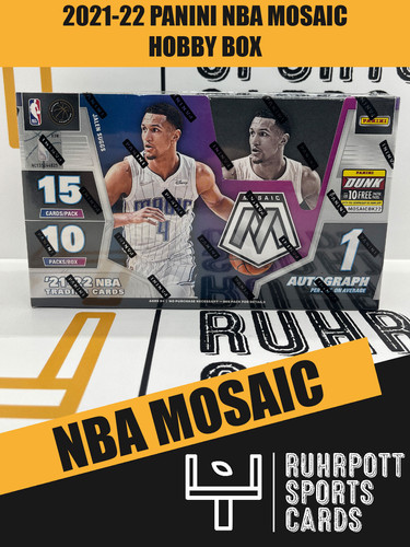 2021-22 Panini NBA Mosaic Hobby Box