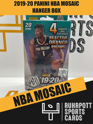 2019-20 Panini NBA Mosaic Basketball Hanger Box | Ruhrpott Sports Cards