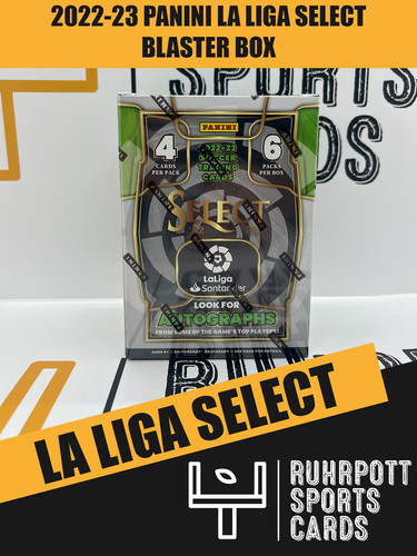 2022-23 Panini La Liga Soccer Select Blaster Box | Ruhrpott Sports Card