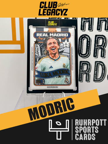 LUKA MODRIC RETRO ICON LIMITED TO 100 | Ruhrpott Sports Card