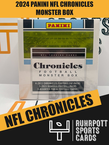 Buy 2024 Panini NFL Trading Cards Chronicles Monster Box