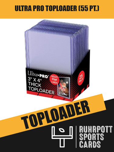Ultra Pro Thicker Cards Toploader (55pt.) (25 Stück) | Ruhrpott Sports ...