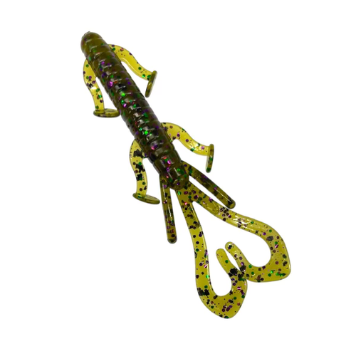 4” Hogwash - Watermelon Candy - Soft Plastics Fishing Lure - Creature ...