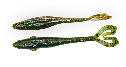 5.25" Powah'glide - Swamp Juice - Soft Plastics Fishing Lure - Jerkbait ...