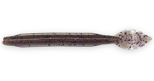 5" Hot Shot- Cinnamon Purple Fire (MTO) | Swampro LuresSwampro Lures